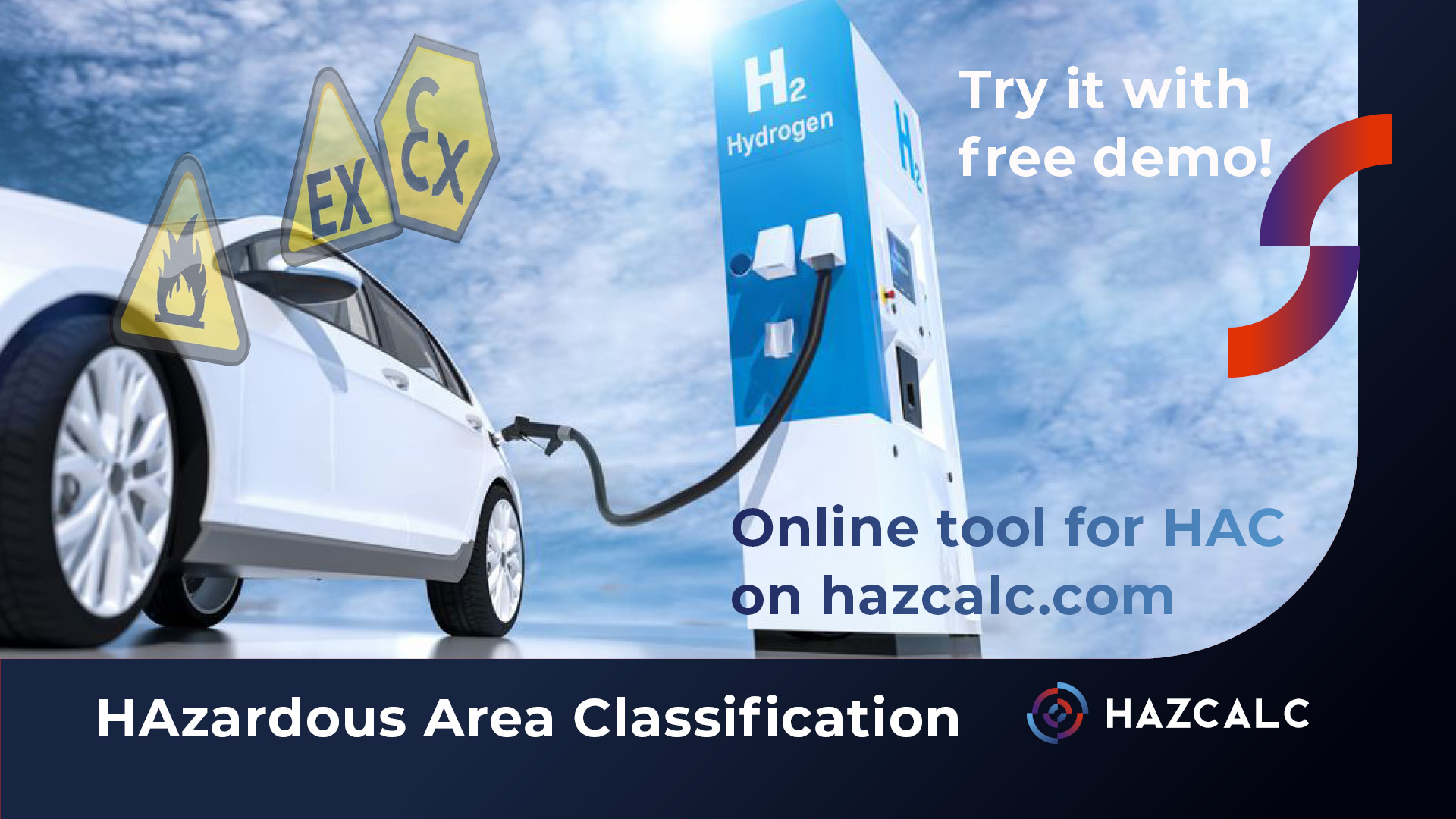 Explosion Safety of hydrogen applications | Hazcalc